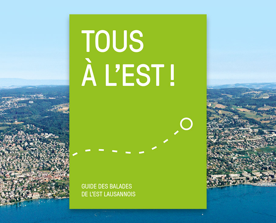 Une brochure pour se promener de Pully à Lutry | UP Union Pulliérane